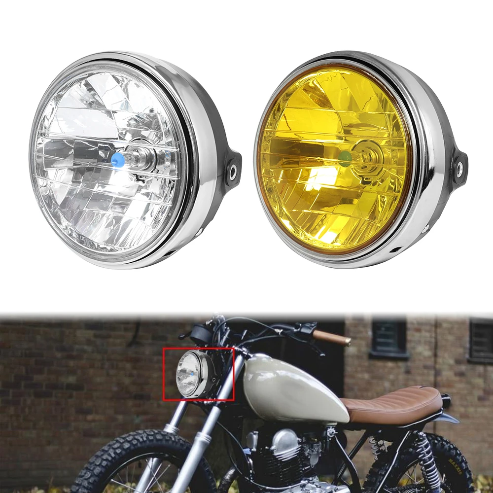 Motorcycle Yellow Headlight Headlamp Head Light For HONDA Hornet CB400 ...