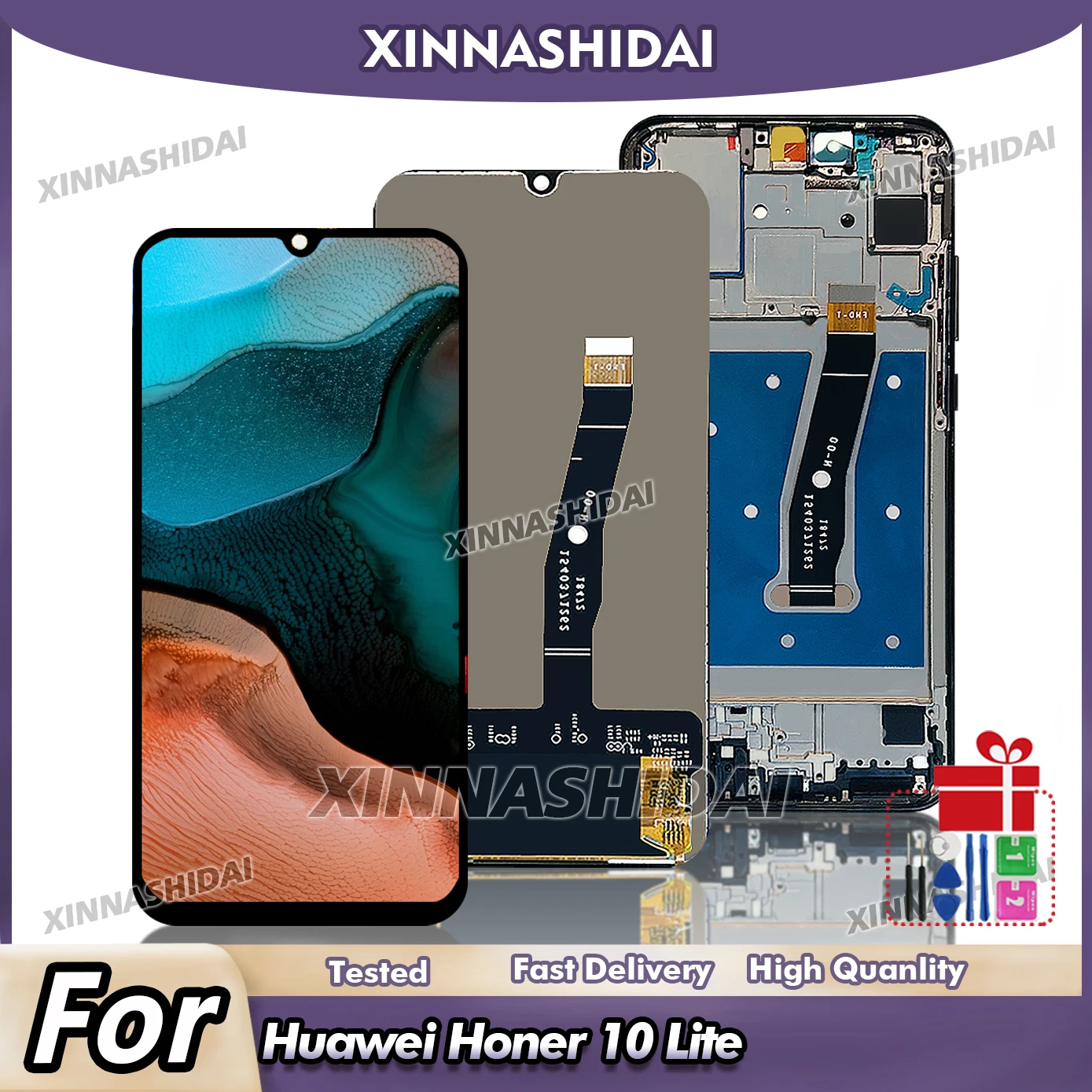 New For Huawei Honor 10Lite LCD DIsplay Touch Screen With Frame ...