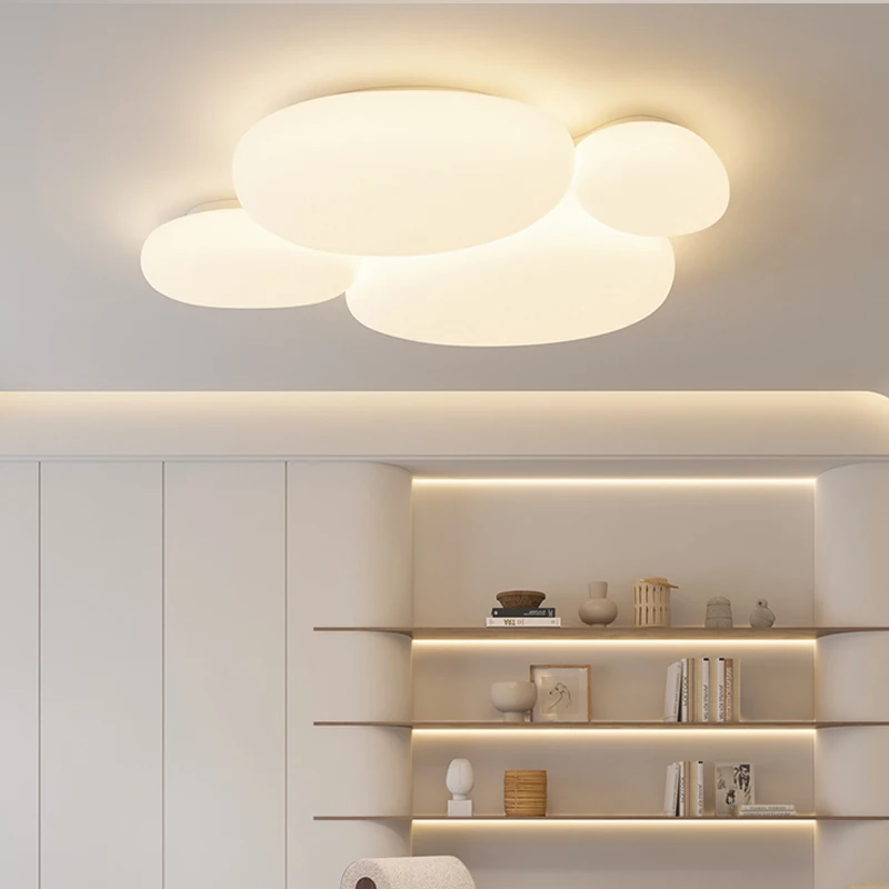 Living Room Lamp Cream Style Ceiling Lights Modern Minimalist Creative ...
