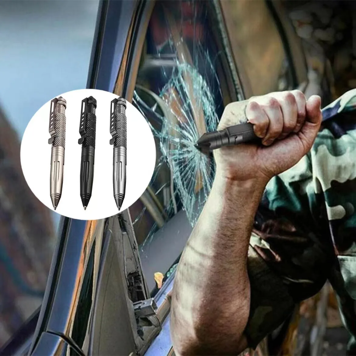 Dropshiping-Defence-Tactical-Pen-High-Quality-Aluminum-Anti-skid ...