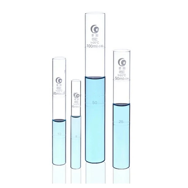 6pcs/lot 10ml 25ml 50ml 100ml Glass color comparison tubes Nessler ...