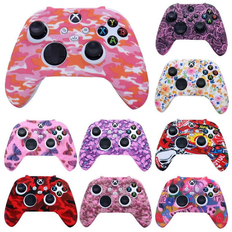 Pink-Silicone-Protective-Cases-For-Xbox-Series-S-X-Controller-Skin ...