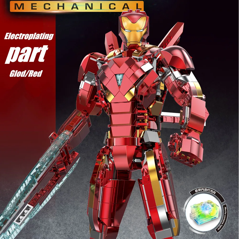 Lego Iron Man Mark 35