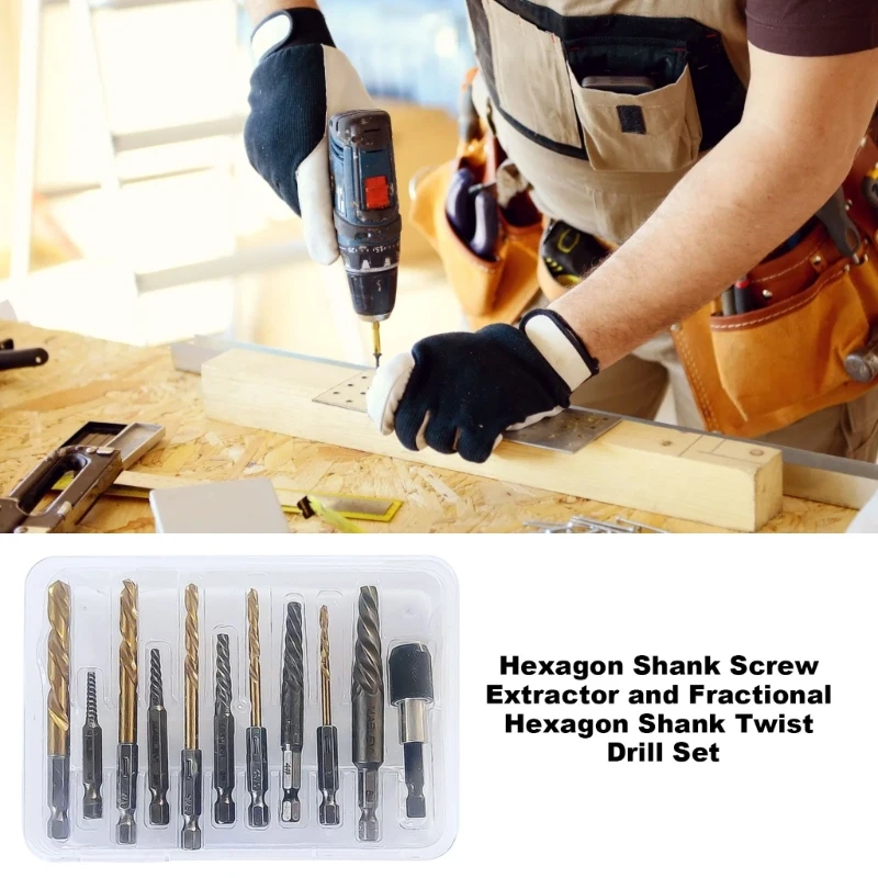 Screw-Extractor-and-Twist-Drill-Bit-Set-Easy-Out-Screw-Extractor-for ...