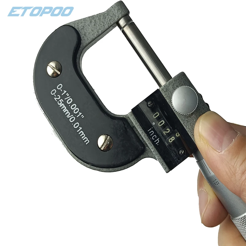 Outside Micrometer Reading