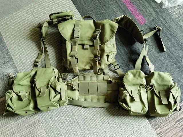 EMR Russian Smersh Vest AK Set Special Forces Military Tactical Molle Vest