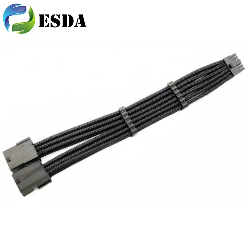 Dual-PCIe-8Pin-Female-to-Mini-12Pin-Male-GPU-Power-Adapter-Cable-for ...
