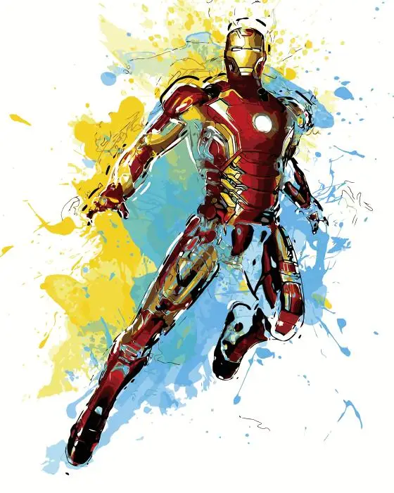 Iron Man Drawings For Kids