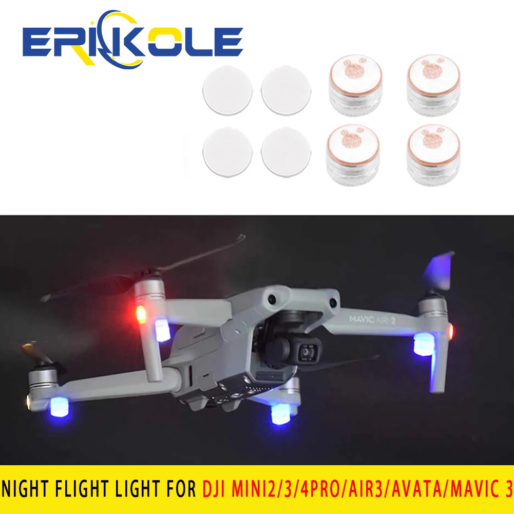 4-Pc-Drone-LED-Night-Flight-Signal-Lights-Flashing-Light-Anti-collision ...