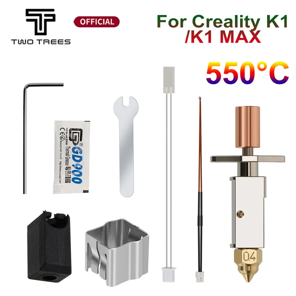 Heating-Block-Kit-Upgrade-Hotend-Kit-550-C-Flat-Heating-Block-Bi-metal ...