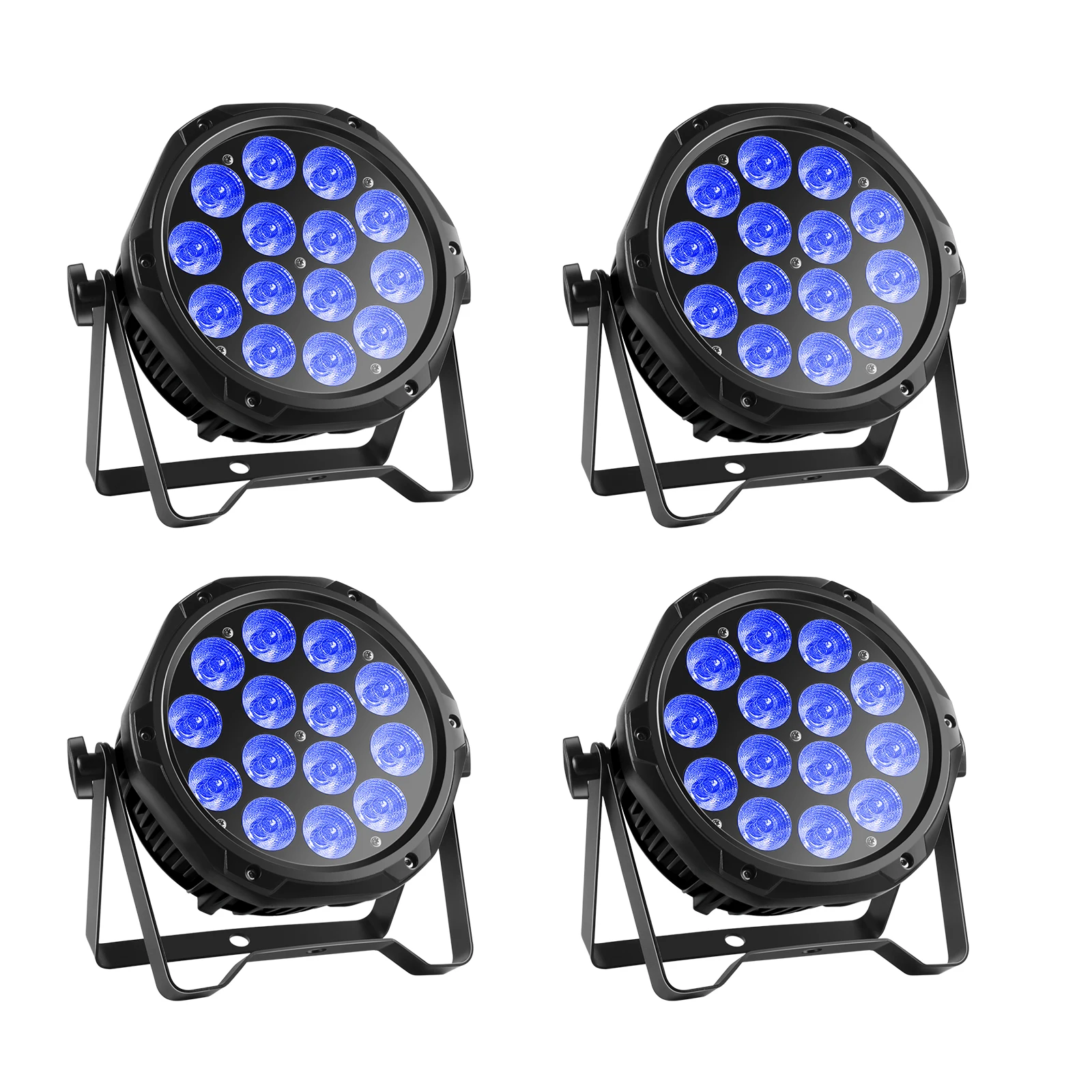 4-PCS-RGBW-4-IN-1-LED-Lighting-Outdoor-Stage-Par-Light-DMX-Control ...
