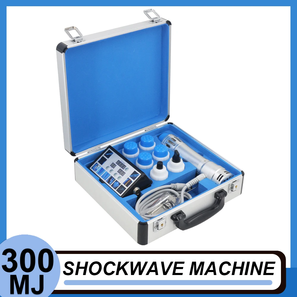Portable-Shockwave-Therapy-Machine-300MJ-New-Shock-Wave-Equipment-For ...