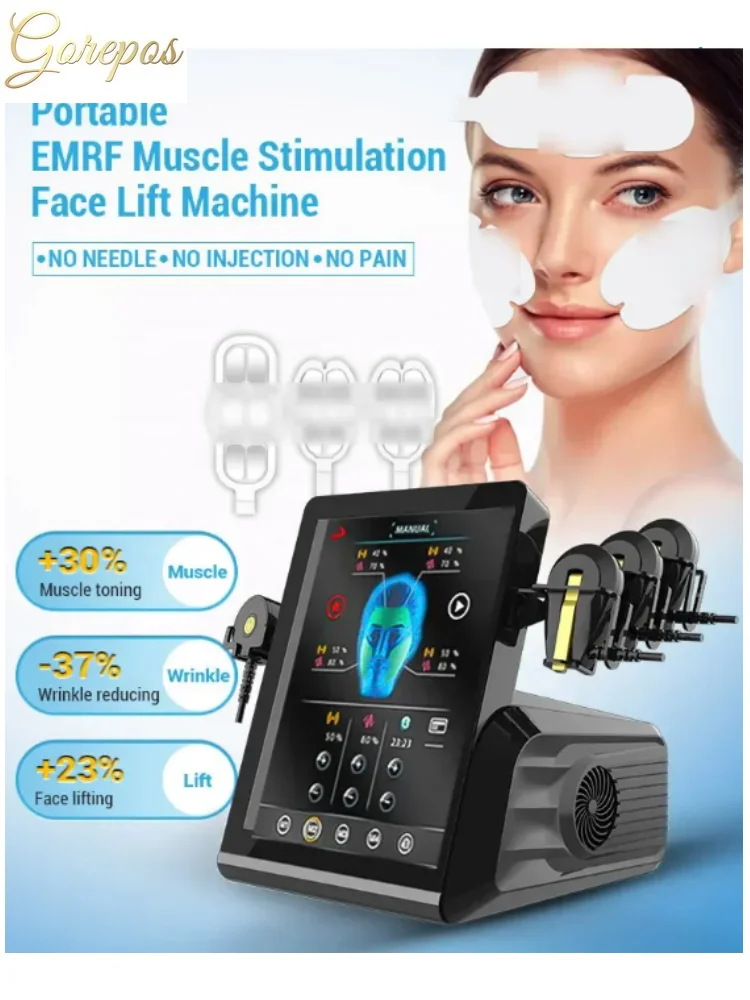 EMrf-Muscle-Machine-Face-Liftting-Facial-Painless-RF-Heat-Energy-Output ...