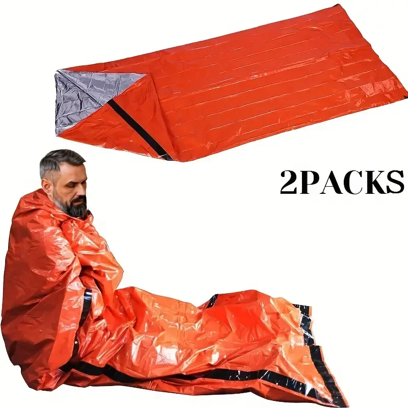 Outdoor-Waterproof-Emergency-Survival-Sleeping-Bag-Portable-Edc-Camping ...