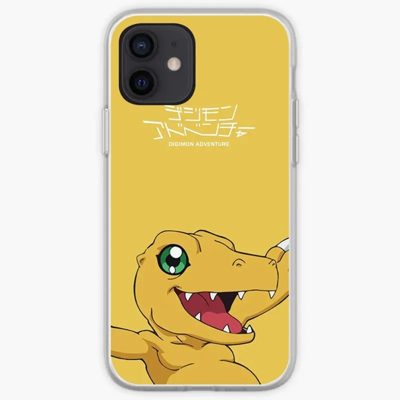 Japanese Anime Digimon Phone Case For IPhone 14 13 12 11 XS X 8 7 6 ...