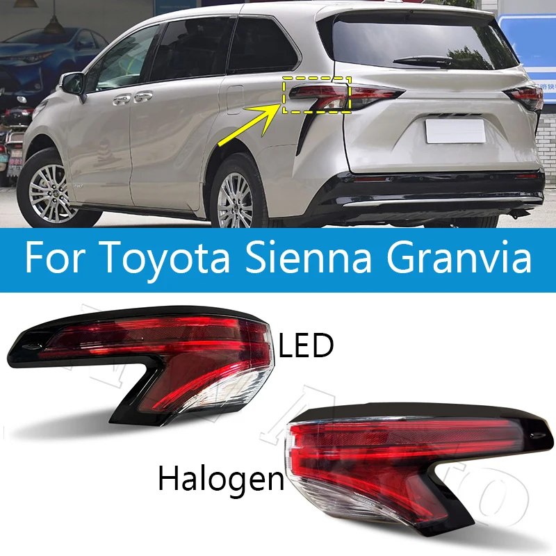 Rear Bumper Taillight Brake Light For Sienna Granvia Taillight Rear ...