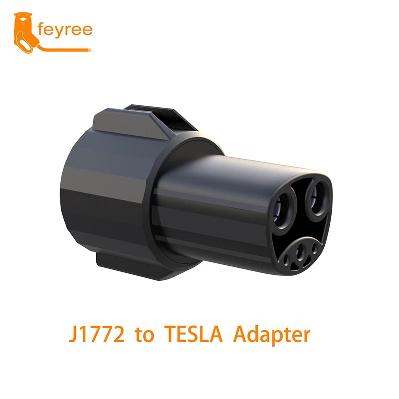 Feyree Ev Charger Adapter J1772 To Tesla Socket 60a 250v From J1772 ...