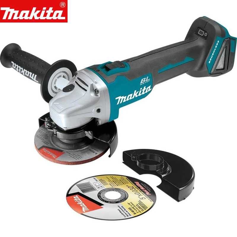 Makita-dga404-sem-fio-angle-grinder-brushless-motor-18v-8500rpm-grau ...