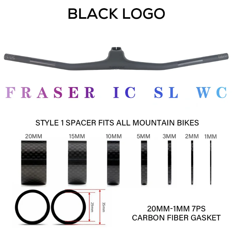 SYNCROS-FRASER-IC-SL-WC-Integrated-Carbon-Fiber-Bicycle-MTB-handlebars ...