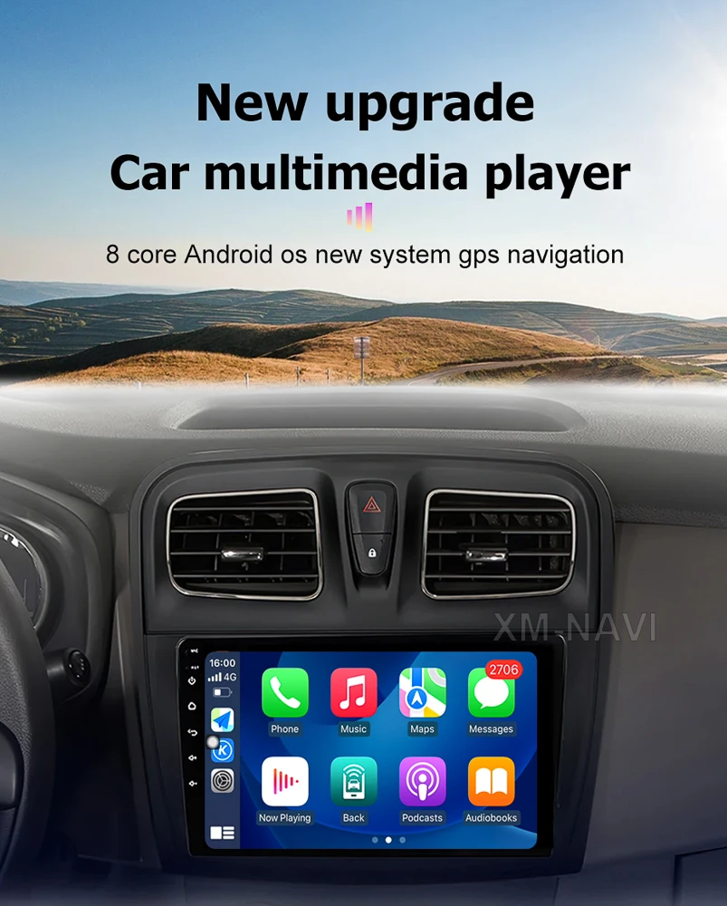 Для Toyota Vitz Yaris Echo 1999-2005 4G WIFI Android Авто Радио Видео Мультимедийный Плеер ...