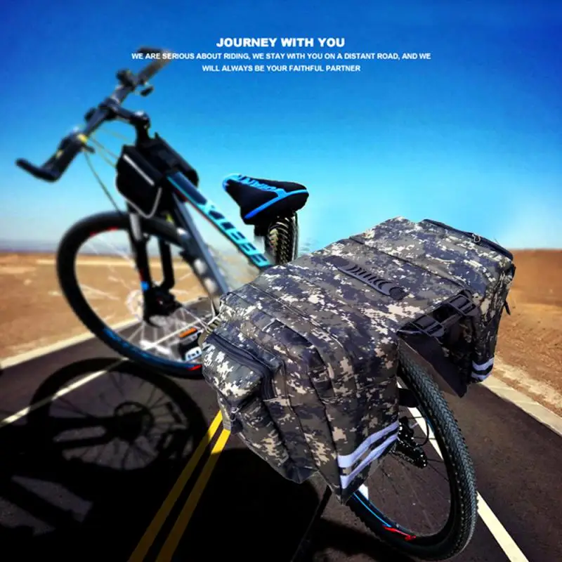 25L-Camouflage-Canvas-Carrier-Bag-Rear-Rack-Trunk-Bike-Luggage-Back ...