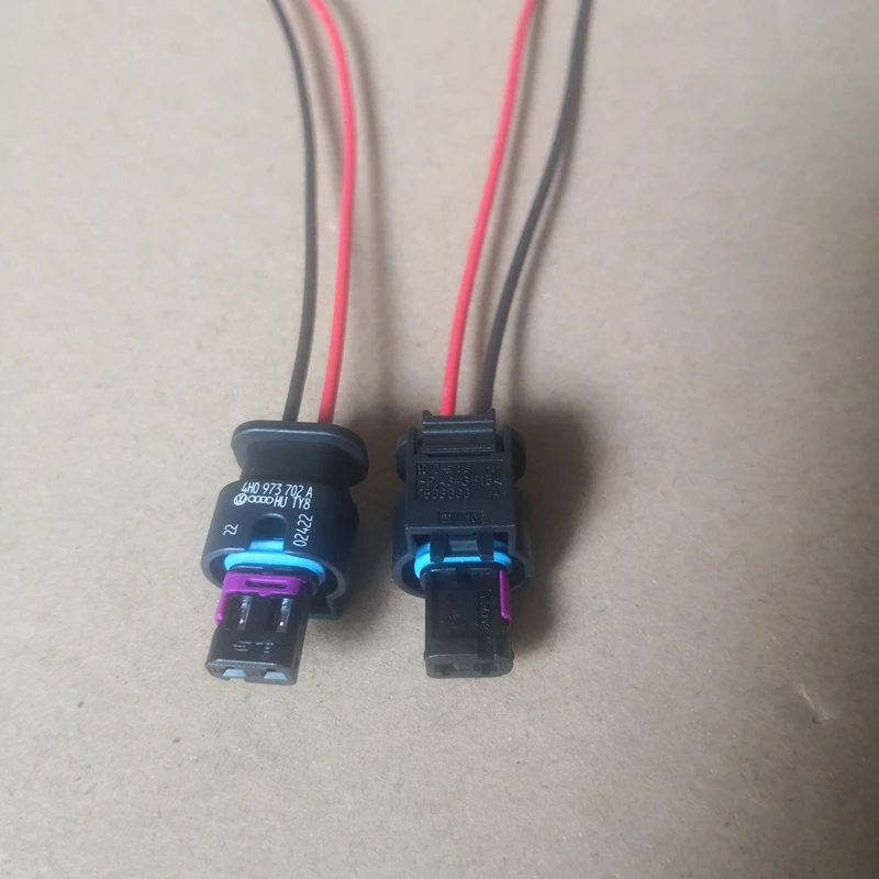2-4-10pcs-lot-4H0973702A-2-Pin-Way-1-2mm-Sealed-Connector-Plug-Wire ...