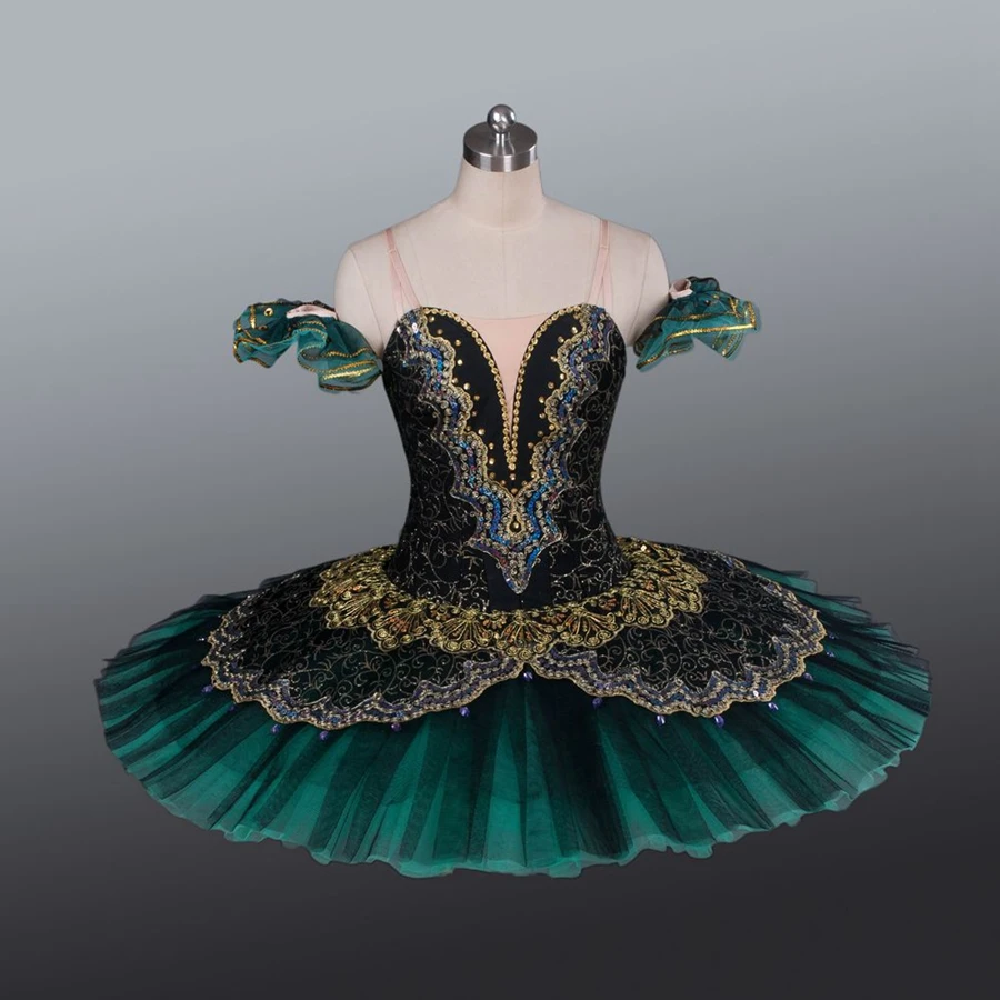 La Esmeralda Women Pancake Ballerina Platter Stage Costume Tutu Skirts ...