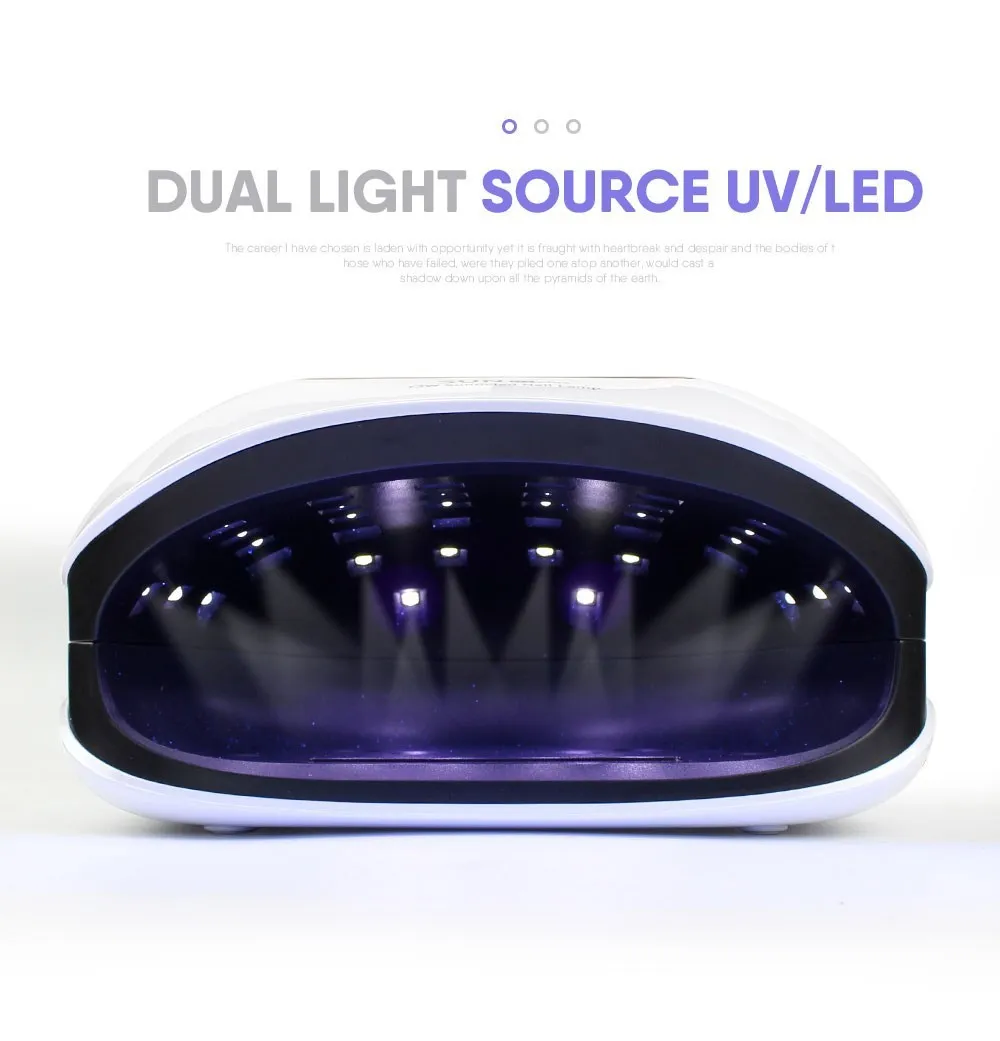 Sèche-ongles H3 Plus,78W,Machine de manucure,lampe UV à 39LED,pour le traitement de tout le ...