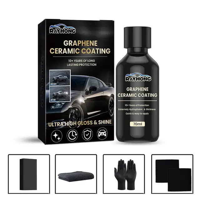 Car Ceramic Nano Coating Graphene Crystal Wax Nano Hydrophobic Anti ...