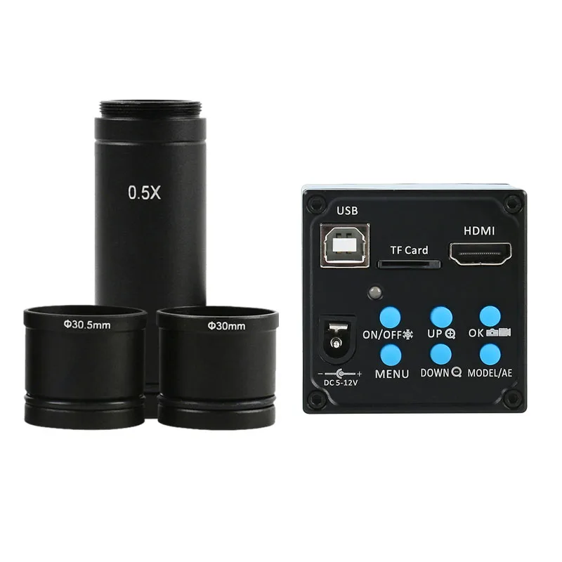 20MP-HDMI-1080P-HD-USB-Digital-Industry-Microscope-Camera-TF-Card-Video ...