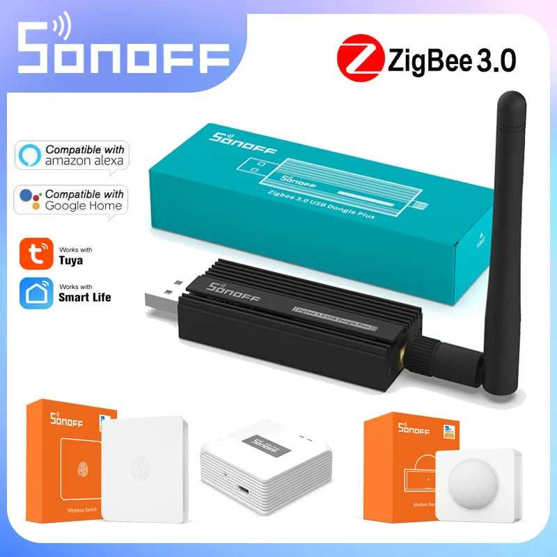 Sonoff Zigbee 3 Usb Dongle Plusz Univerzális Átjáró Intelligens Otthoni ...