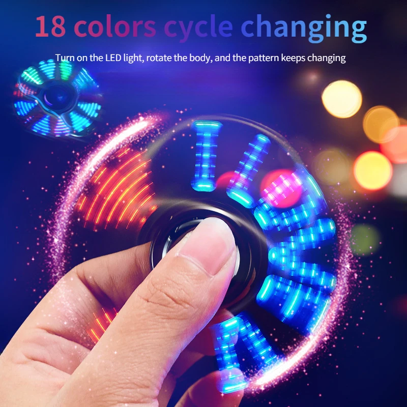 Hot-Sale-Men-s-Portable-Fidget-Gyro-Lighter-USB-Charging-New-Creative ...