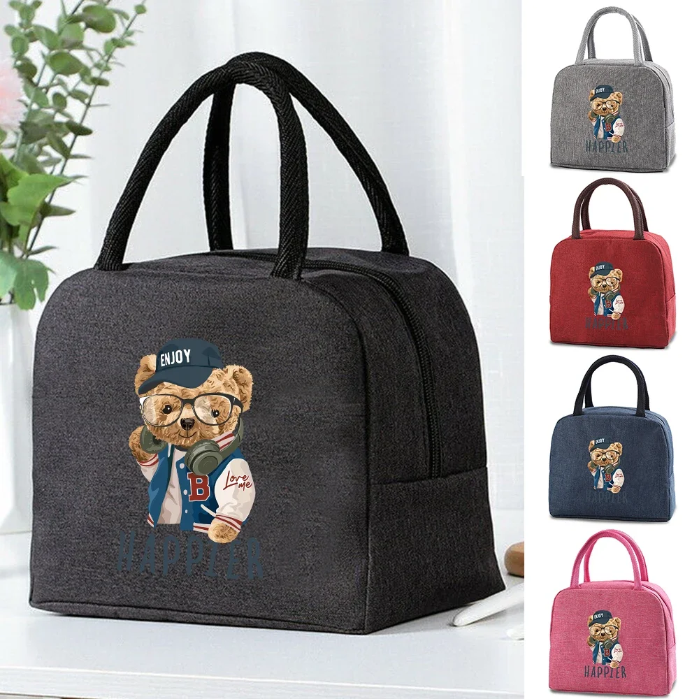 Lunch Bag Insulated Cooler Bags for Picnic Kids Women Travel Thermal ...