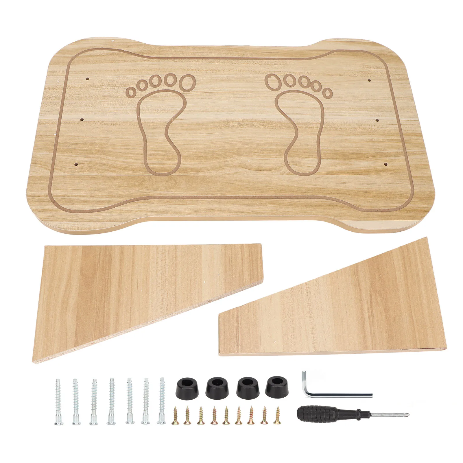 Wood-Foot-Rest-Prevent-Slip-Relieve-Fatigue-Posture-Improve-Oblique ...