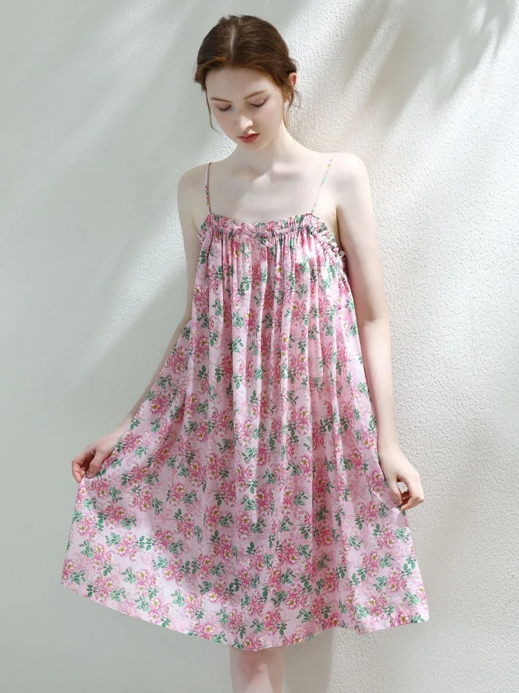 150kg-Extra-Large-Size-Floral-Loose-Mini-Dress-Printed-Sweet-Girlish ...