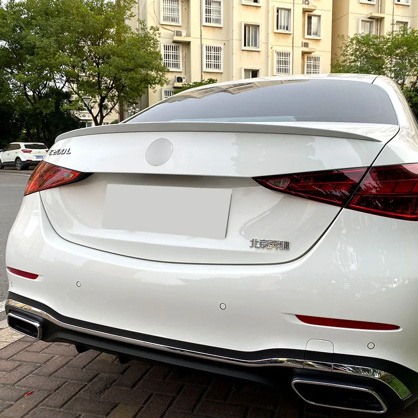 Alerón trasero de coche para Mercedes Benz Clase C W206 C200 C260 C300 C43 C63 AMG 2021 2022 ...