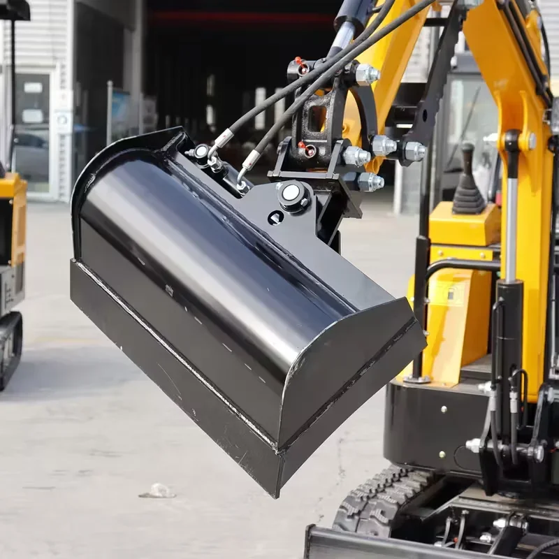 Attachment-Tilting Bucket , Various Buckets, Rakes, Ripper, Quick ...