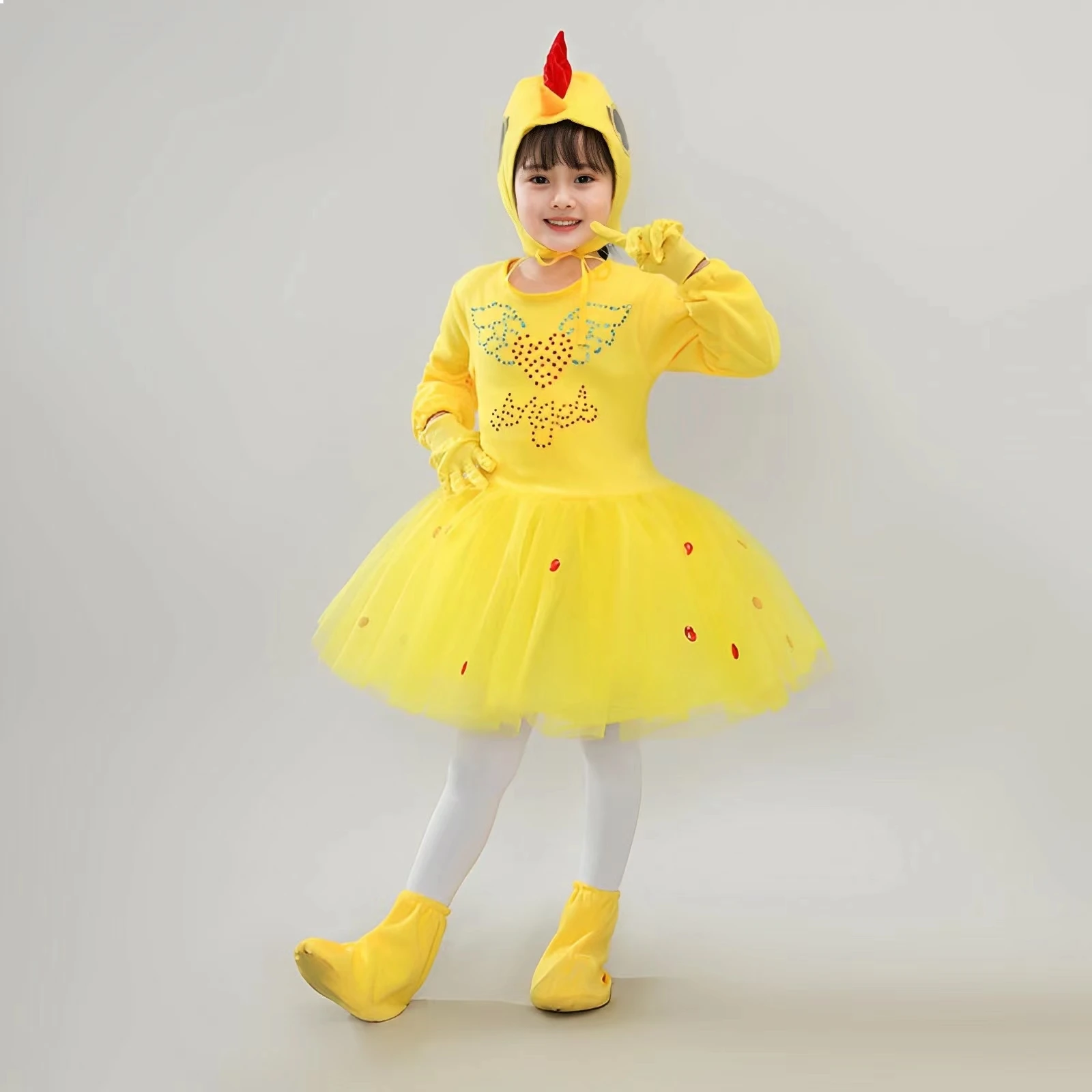 Disfraz de pato y polluelo para niños, disfraz de animal, niñas y niños ...