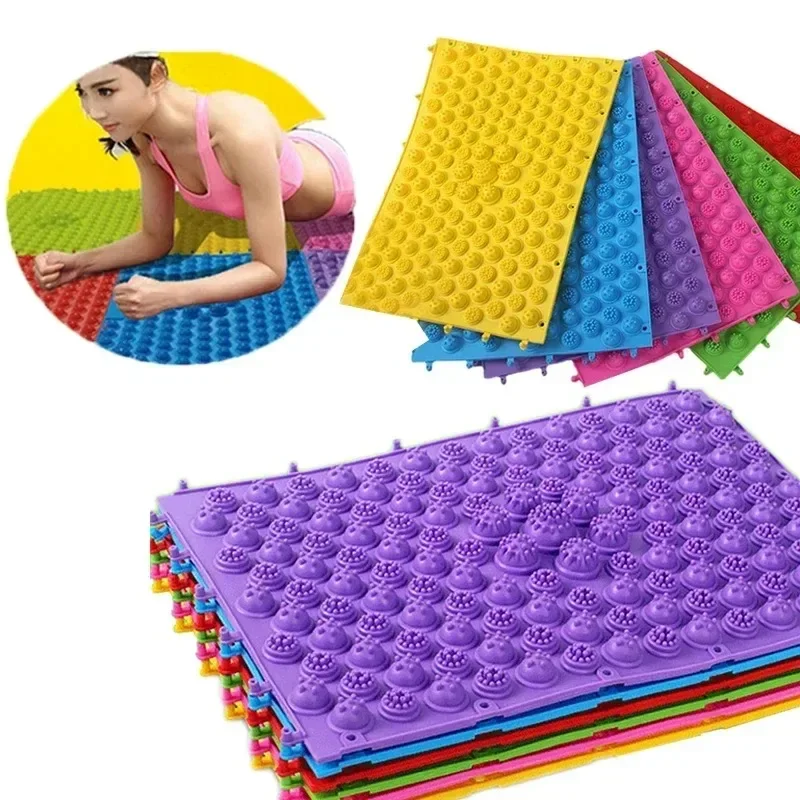 Acupressure-Mat-Foot-Massage-Pad-Pain-Stress-Relief-Reflexology-Foot ...
