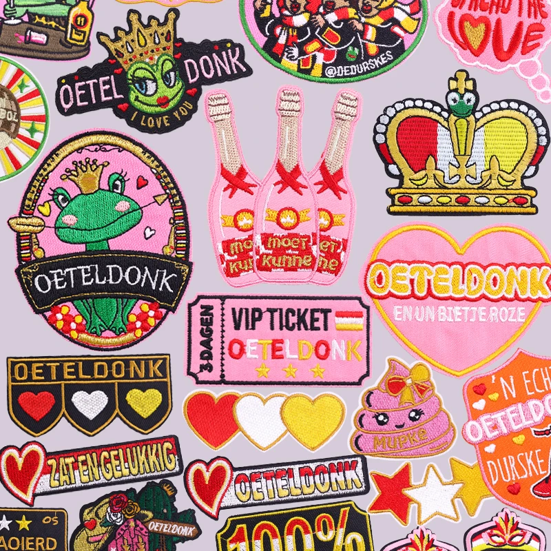 Netherland Oeteldonk Emblem Patch Embroidery DIY Netherland Carnival ...