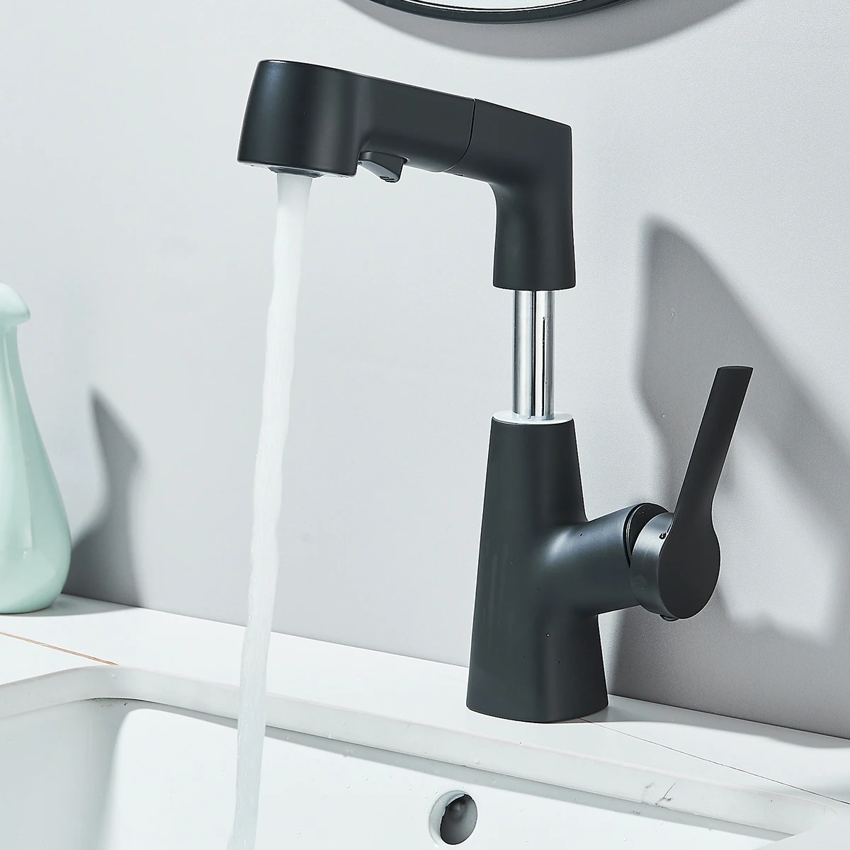 Three-mode hot and cold water faucet - Beamish