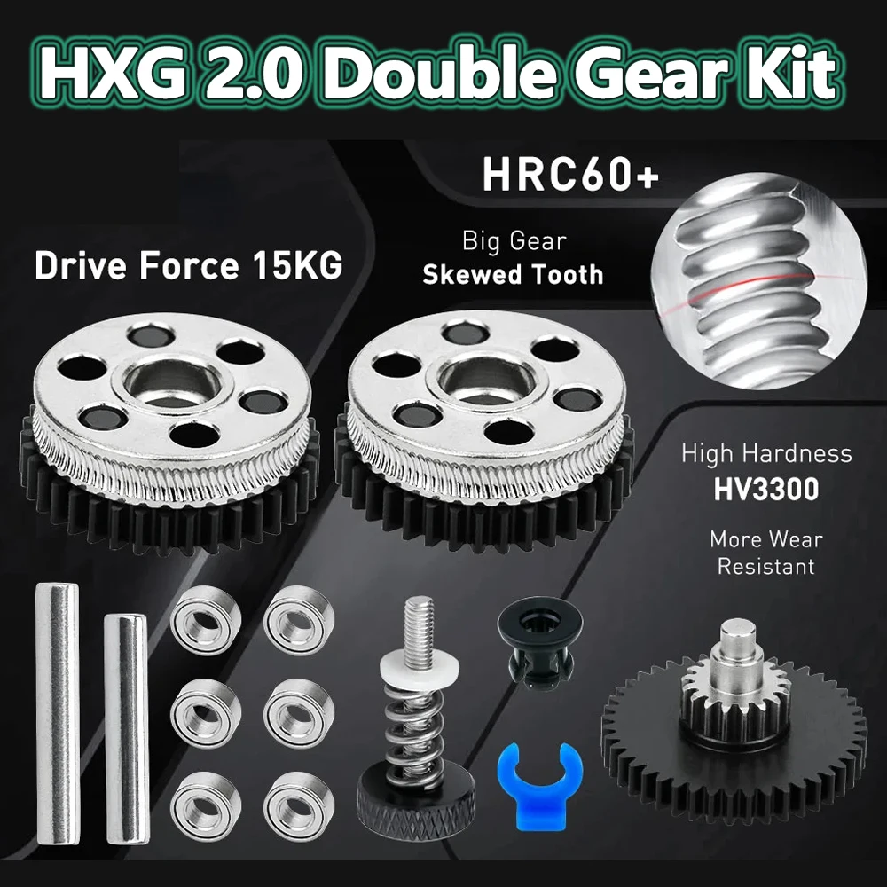 All Metal Extruder HGX Lite Extruder 2.0 For CR10S/Ender 3/Ender 3 V2 ...