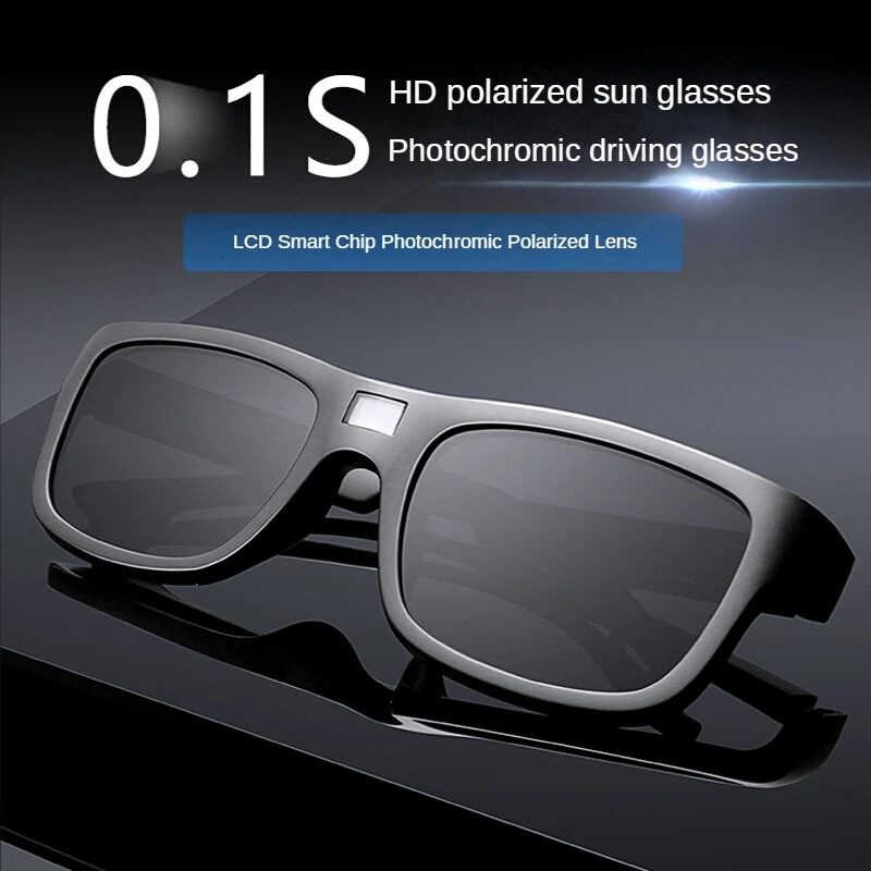 Zhiyi Brand Chameleon Glasses 0.1 Seconds Lcd Computer Chip Control ...