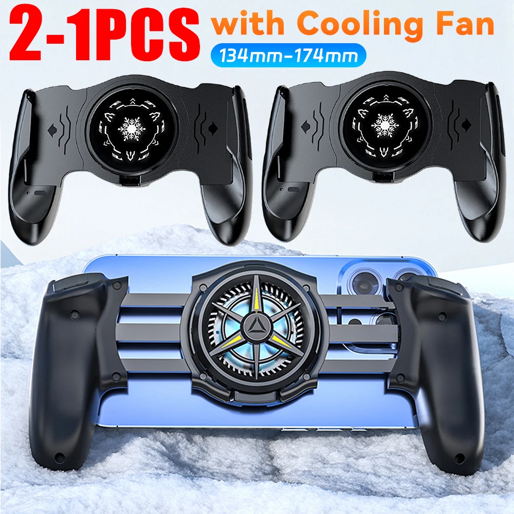 1-2PCS-Stretching-Game-Controller-with-Cooling-Fan-Phone-Controller ...