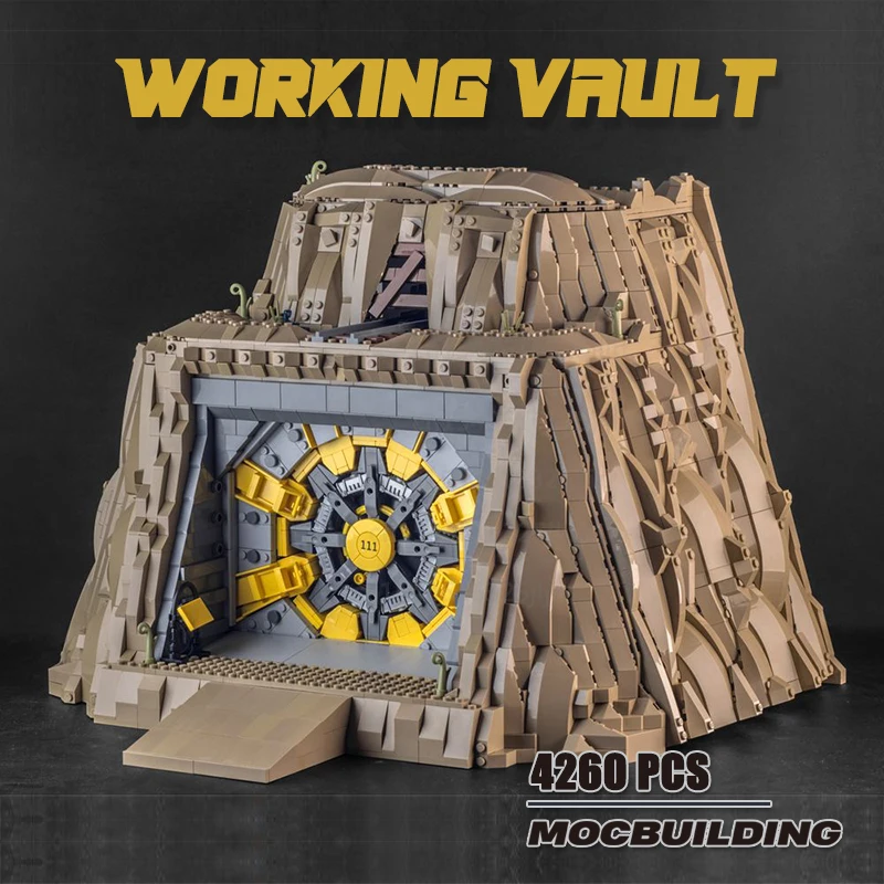Fallout-Movie-Working-Vault-Moc-Building-Blocks-With-Motor-DIY-Assembly ...