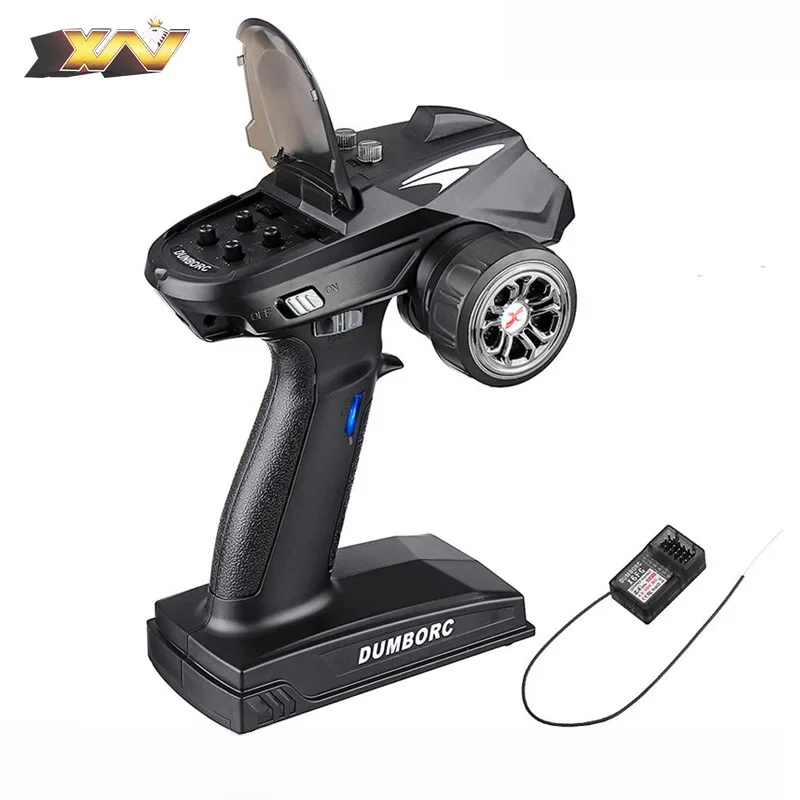 Dumbo-X6-Pistola-de-Controle-Remoto-Girosc-pio-Gun-6-Canais-Carro-e ...