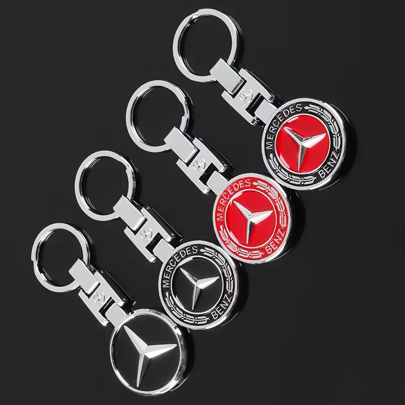 Automobile-metal-key-chain-badge-pendant-is-suitable-for-Mercedes-Benz ...