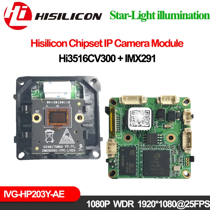 Xm Webcam Wdr Full Hd 1080p Sony Imx291 Hi3516cv300 Ip Camera Module ...