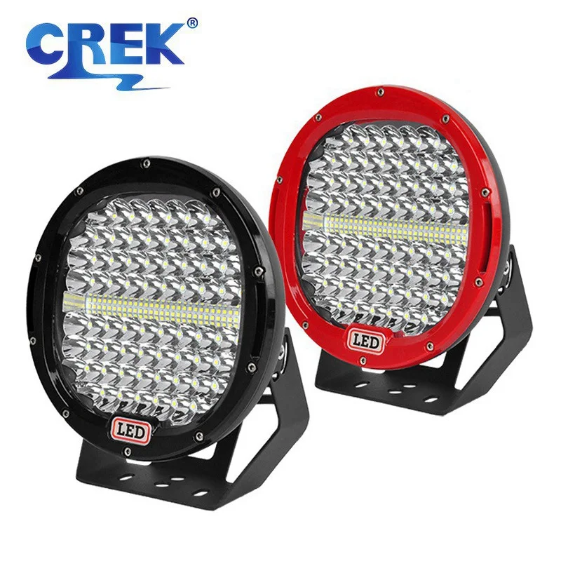 CREK-12-Volt-24V-Car-Extra-Light-9-Inch-Spotlight-4x4-Round-LED-Work ...