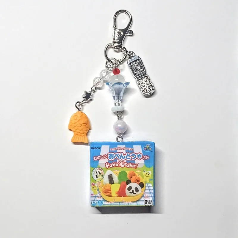 Handmade Popin'Cookin' Showa Bag Charm Keychain fish - AliExpress 36